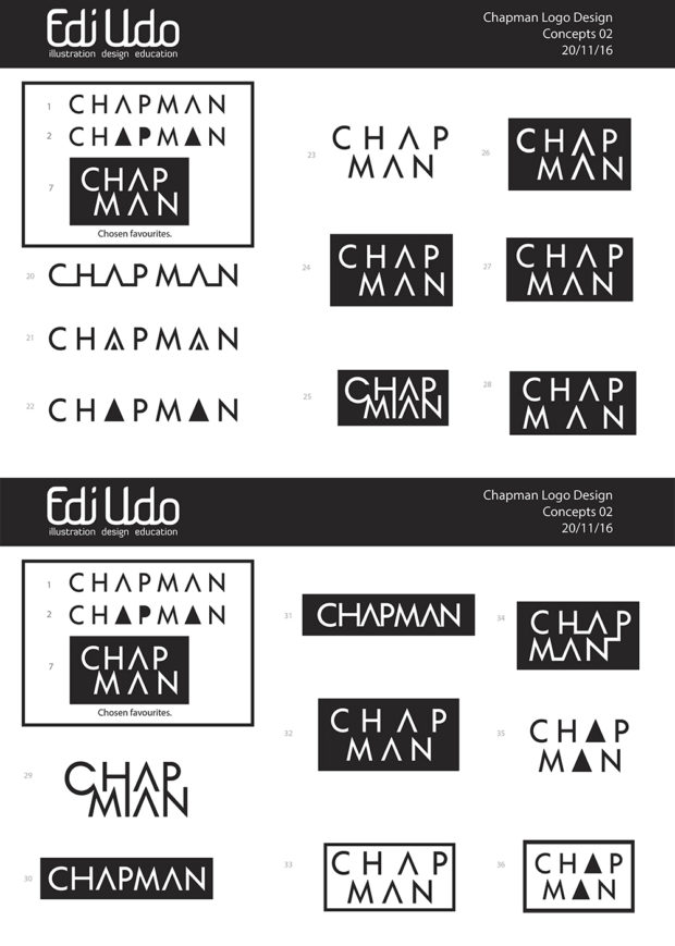 Chapman Logo Design – Edi Udo